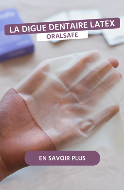 Digue dentaire homme - préservatif buccal | Bivea